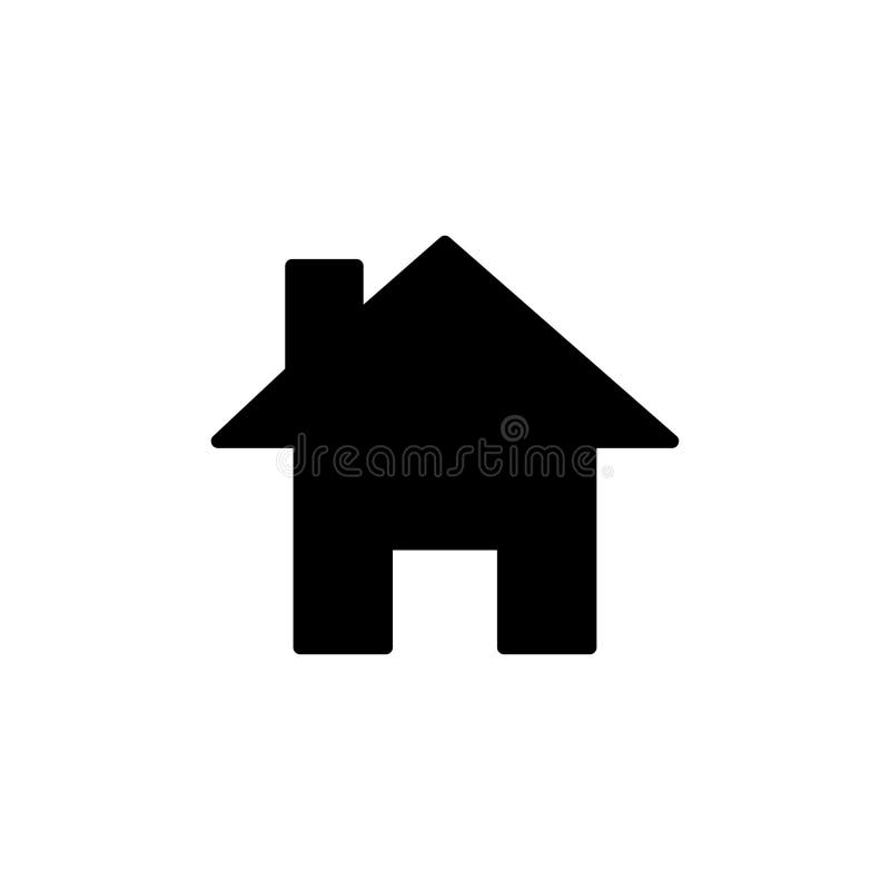 Home Icon . House Vector Icon Stock Vector - Illustration of address ...