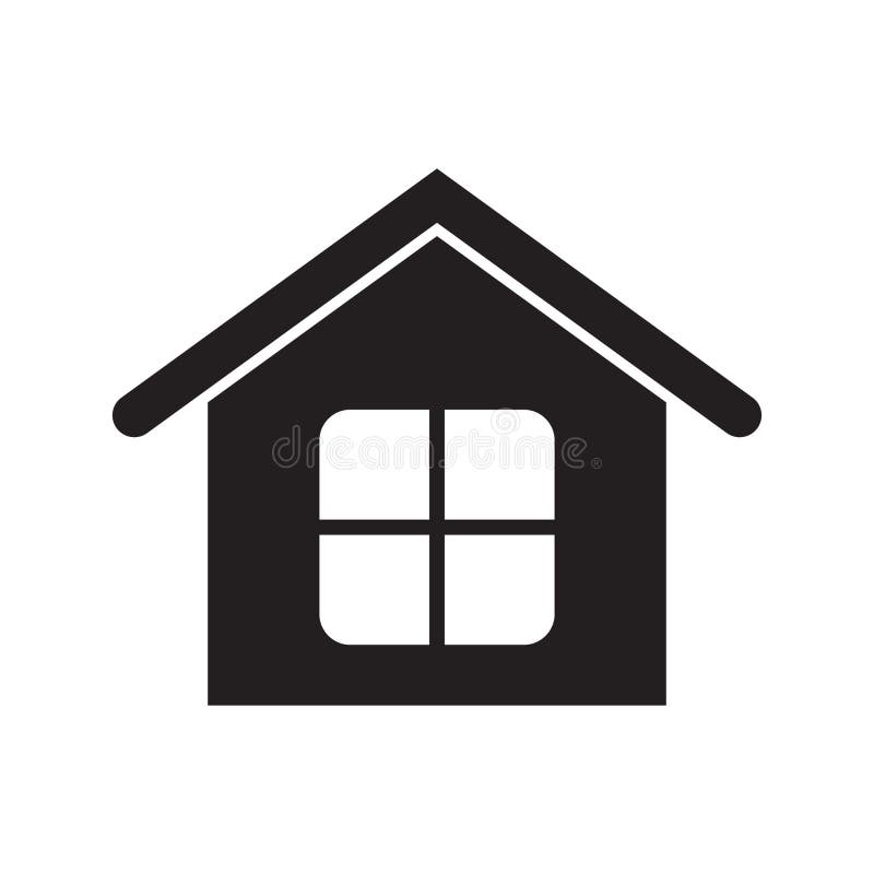 Home Icon Set. House Icon stock vector. Illustration of structure ...