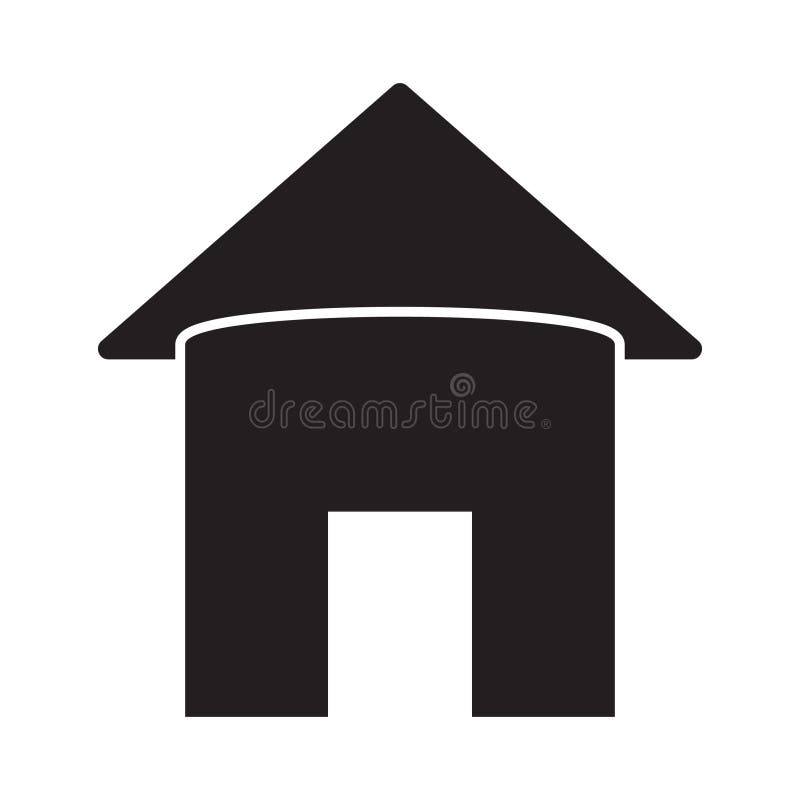 Home Icon Set. House Icon stock vector. Illustration of structure ...