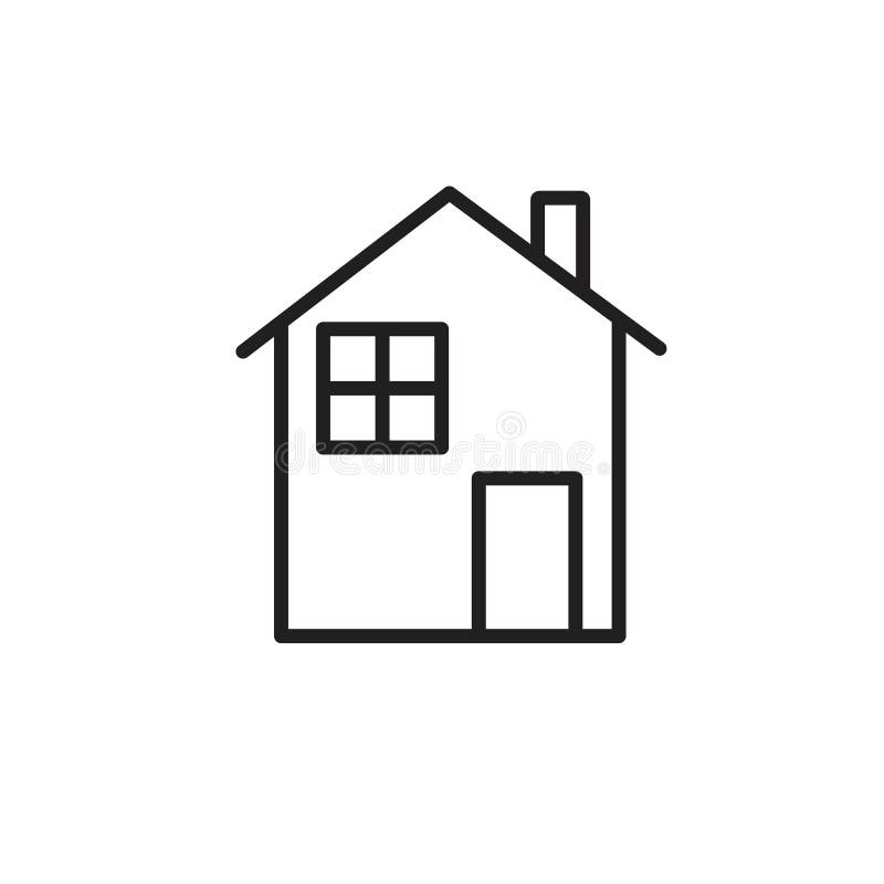 Home Icon Vector Set Collection for Web Stock Vector - Illustration of ...