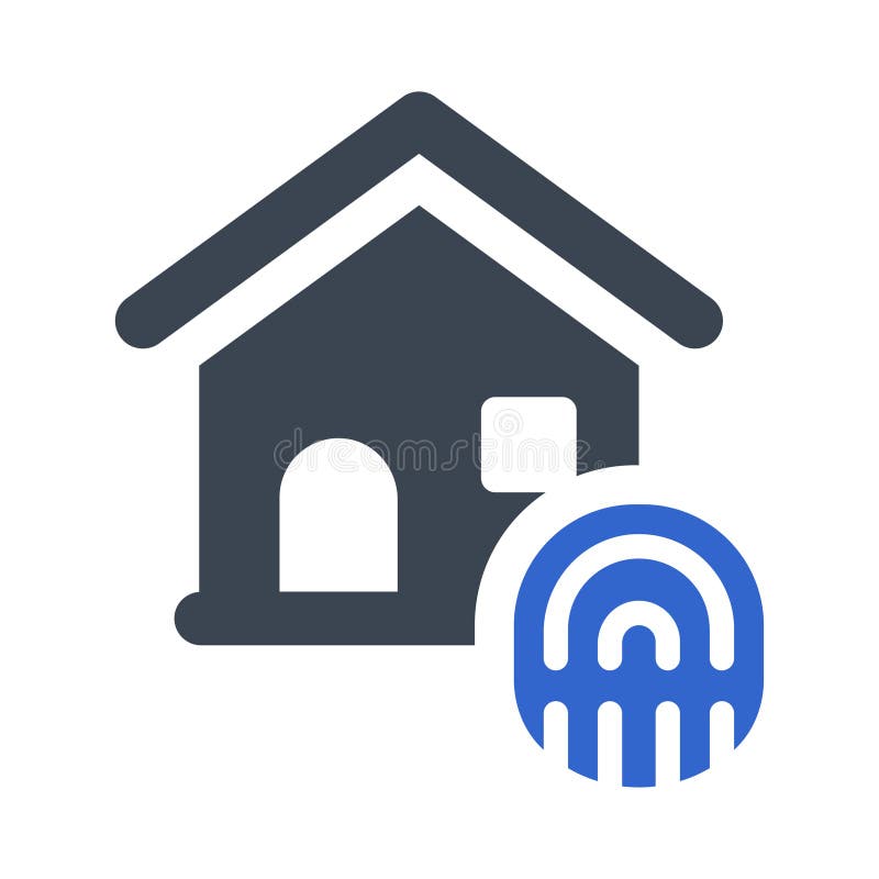 Home identity icon stock vector. Illustration of icon - 277374071