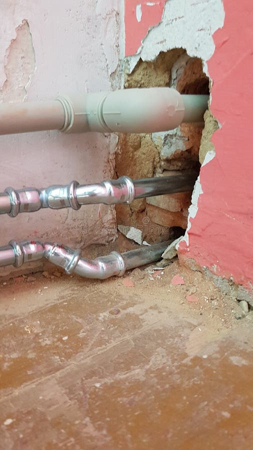 Home Improvements - Heating Installation Stock Photo - Image of ...