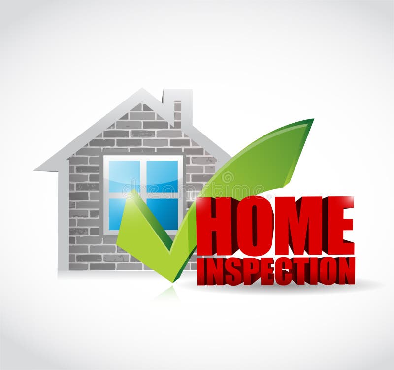 Home Inspection Cartoon Character Stock Illustration - Illustration of ...