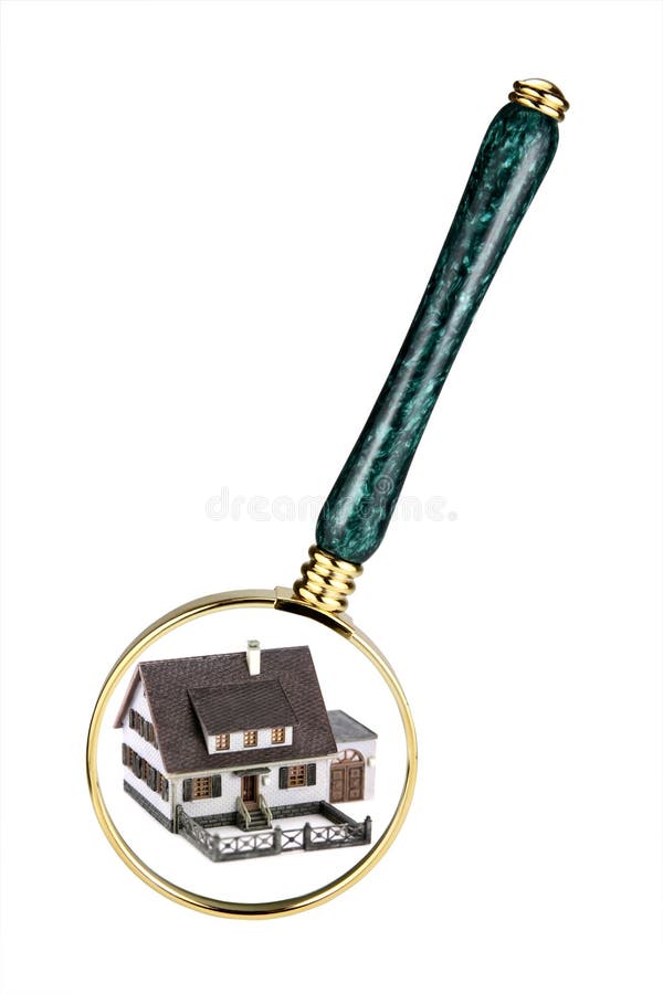 Home Inspection Concept stock photo. Image of lens, close - 23116522