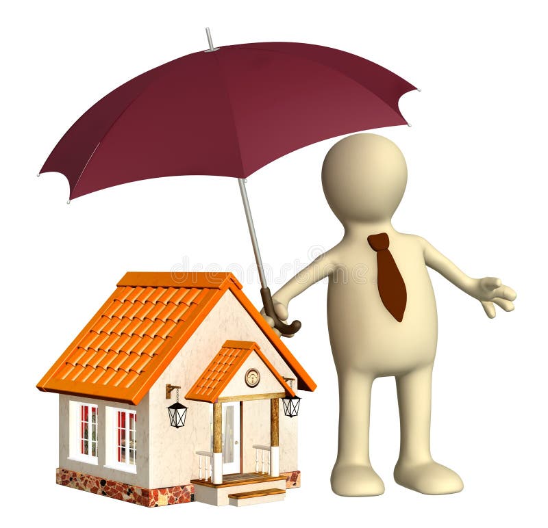 Home insurance stock illustration. Illustration of protection - 23088934