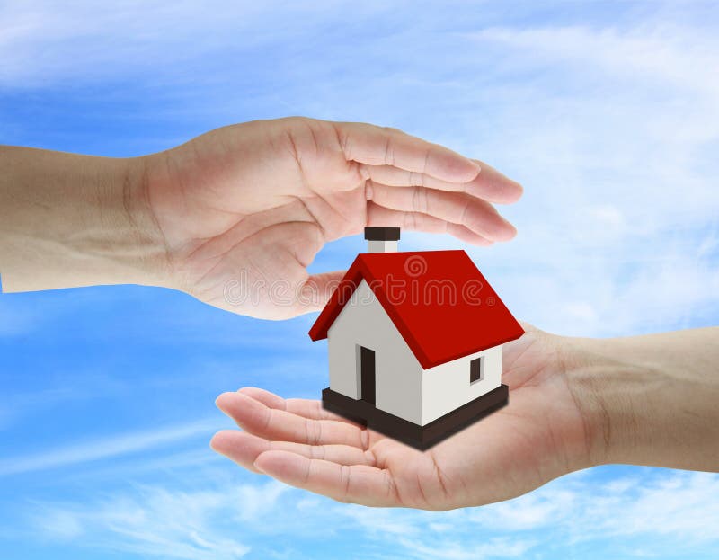 Home insurance stock image. Image of house, safe, estate - 1999389