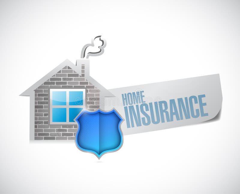 Home Insurance concept stock vector. Illustration of isolated - 19147769