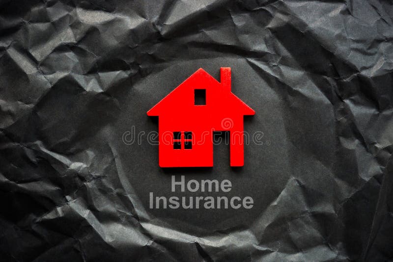 Home Insurance. Policy and Model of House. Stock Image - Image of ...