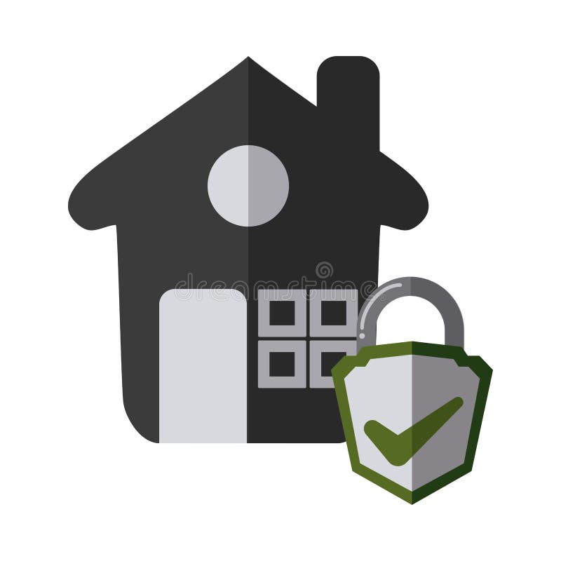 Home insurance design stock vector. Illustration of estate - 46978565