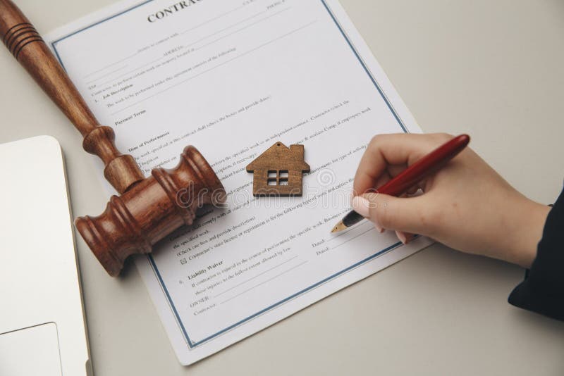 Home Insurance, Law and Justice Concept Stock Photo - Image of finance ...