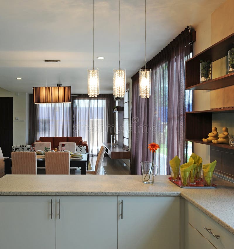 Modern home interior stock image. Image of home, flooring - 6585165