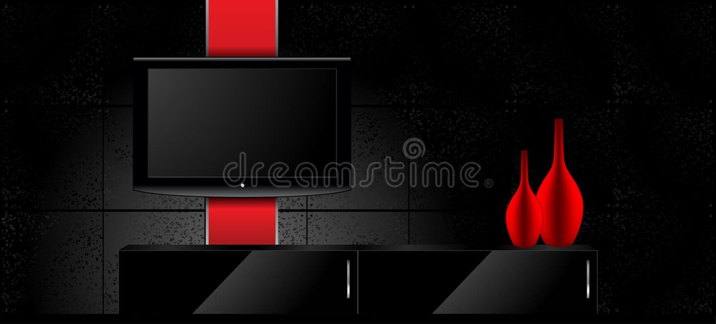 Wall Mounted Tv Stock Illustrations – 3,717 Wall Mounted Tv Stock ...