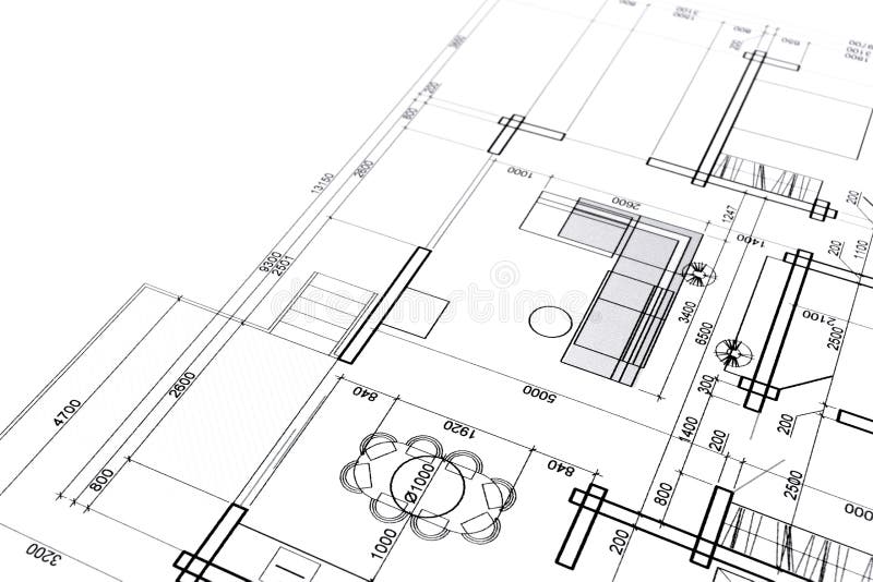 Home interior blueprint stock image. Image of industry - 55709225