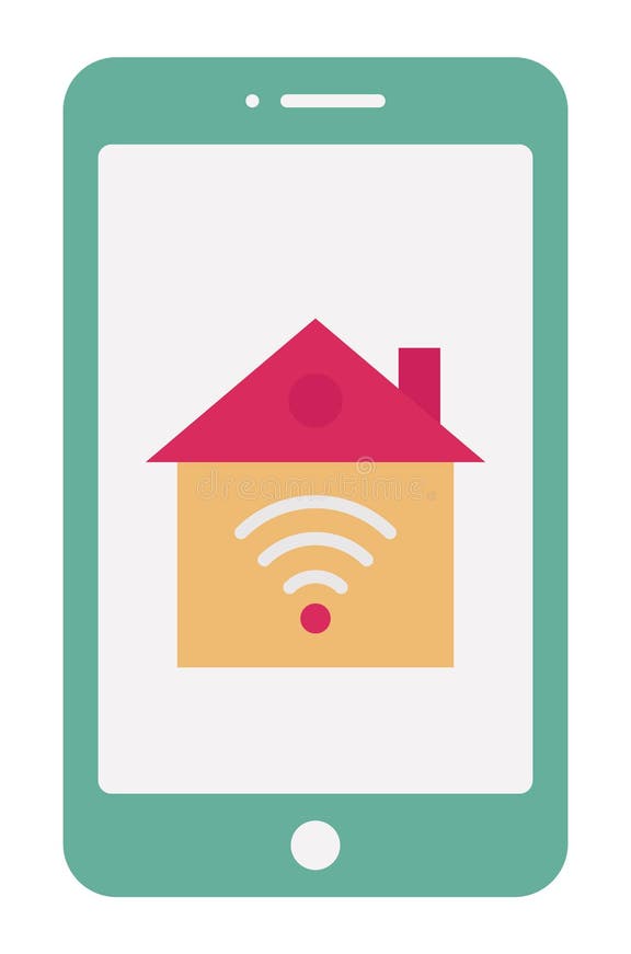 Home Internet Access Flat Vector Icon Which Can Easily Modify or Edit ...