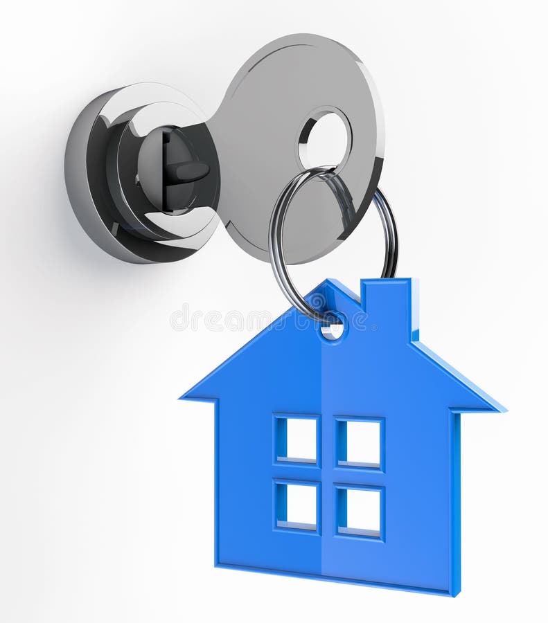 Home Security stock illustration. Illustration of home - 4205879