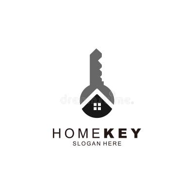 Home Key Logo Inspirations Stock Illustrations – 6 Home Key Logo ...