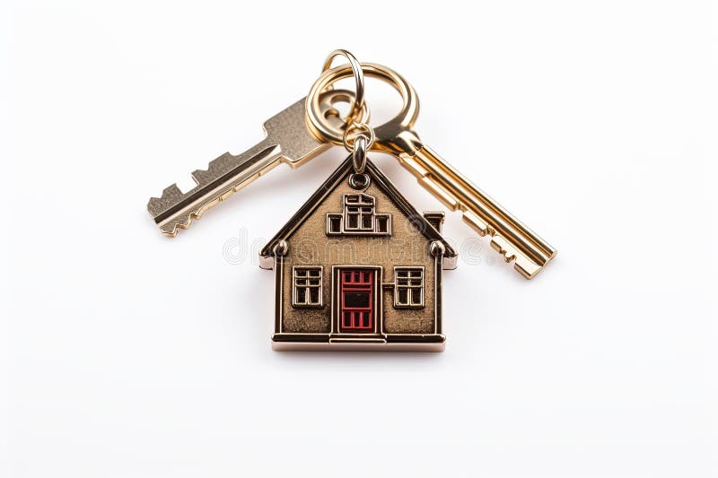 Home Keys Resting on a Clean Surface, Symbolizing New Beginnings and ...