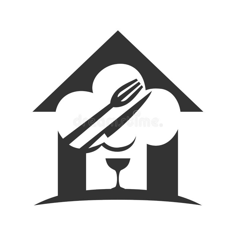Home Kitchen Logo Template Icon Illustration Brand Identity.Isolated ...