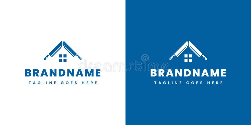 Home Knife Logo, Ideal for Home Chefs, Culinary Brands, and Knifemakers ...