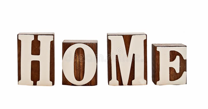 Home Letters Stock Image - Image: 23244721