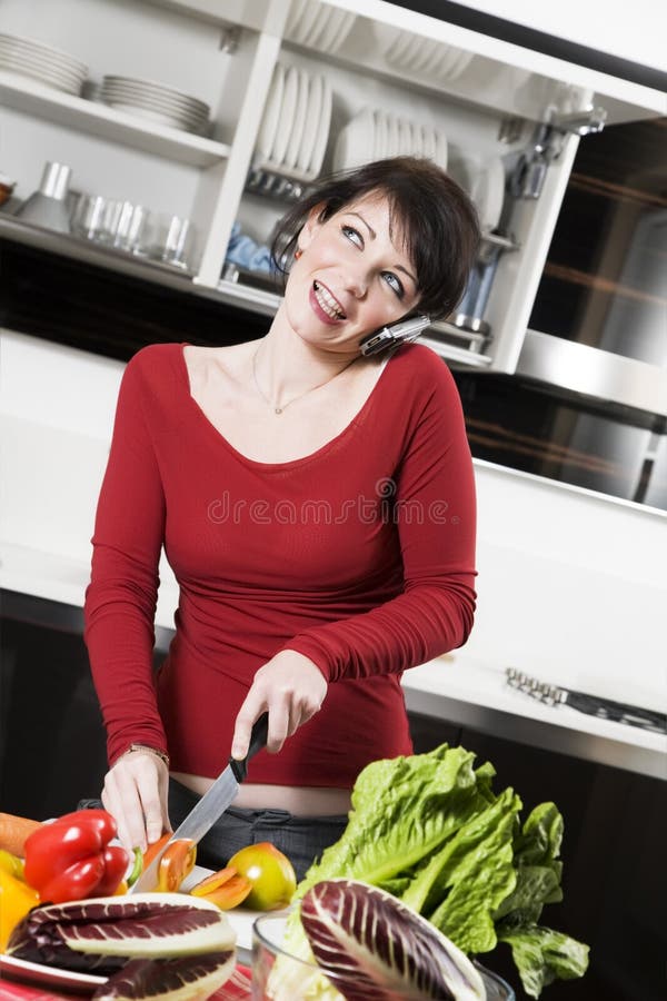 Home life stock photo. Image of carrot, cell, call, scene - 3889178