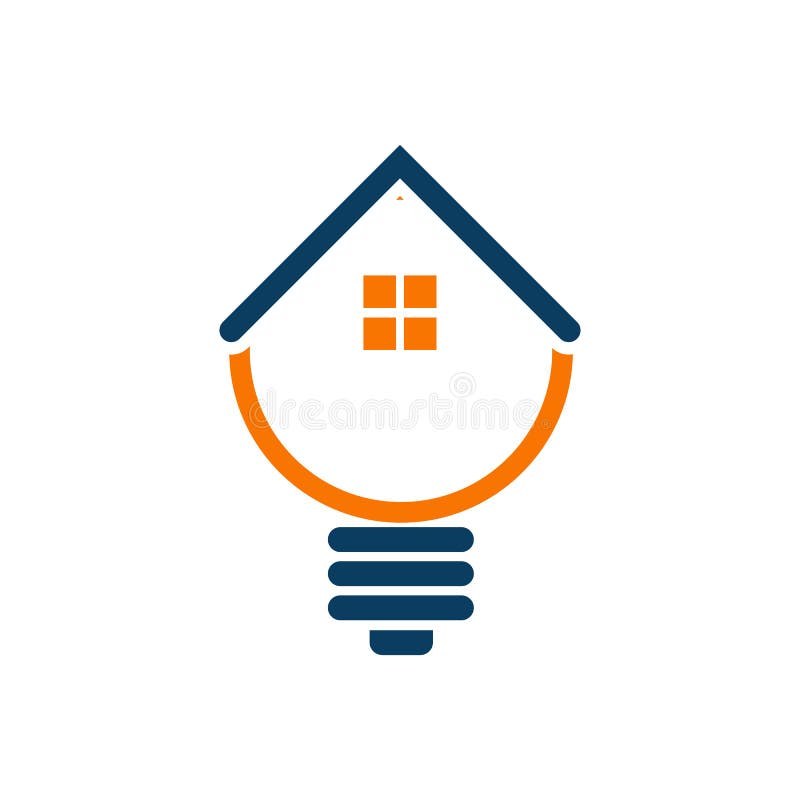 Home Lighting Lights Logo Vector Design Illustration Stock Vector ...