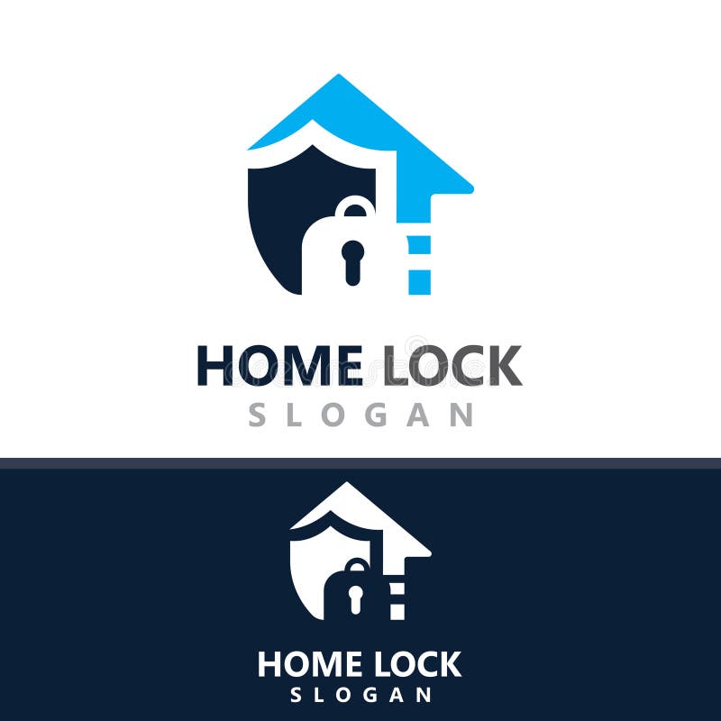 Home Lock Creative Logo Design Security Key Protection Concept for ...