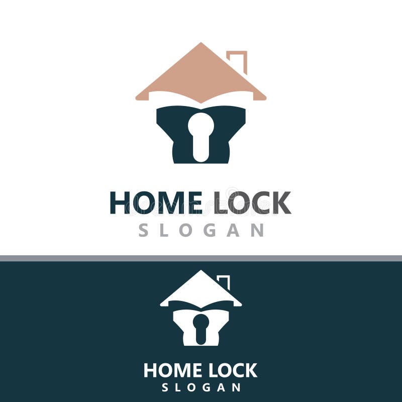 Home Lock Creative Logo Design Security Key Protection Concept for ...