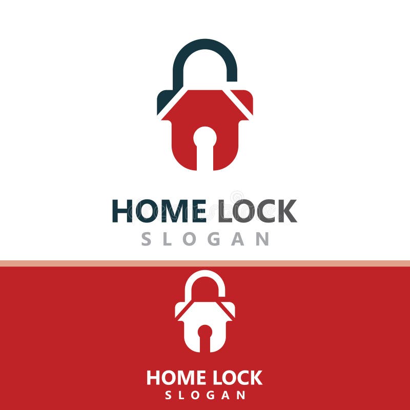 Home Lock Creative Logo Design Security Key Protection Concept for ...