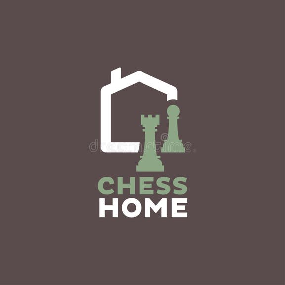 Home Chess Logo stock illustration. Illustration of abstract - 248035578