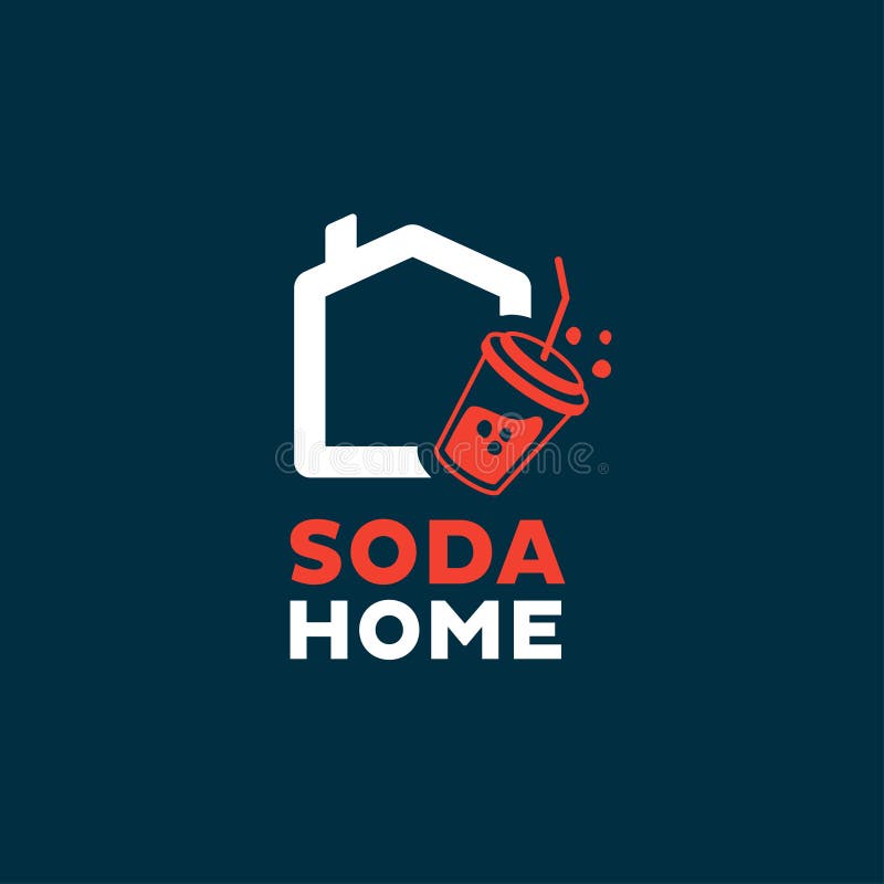 Home Soda Logo stock vector. Illustration of element - 248047617