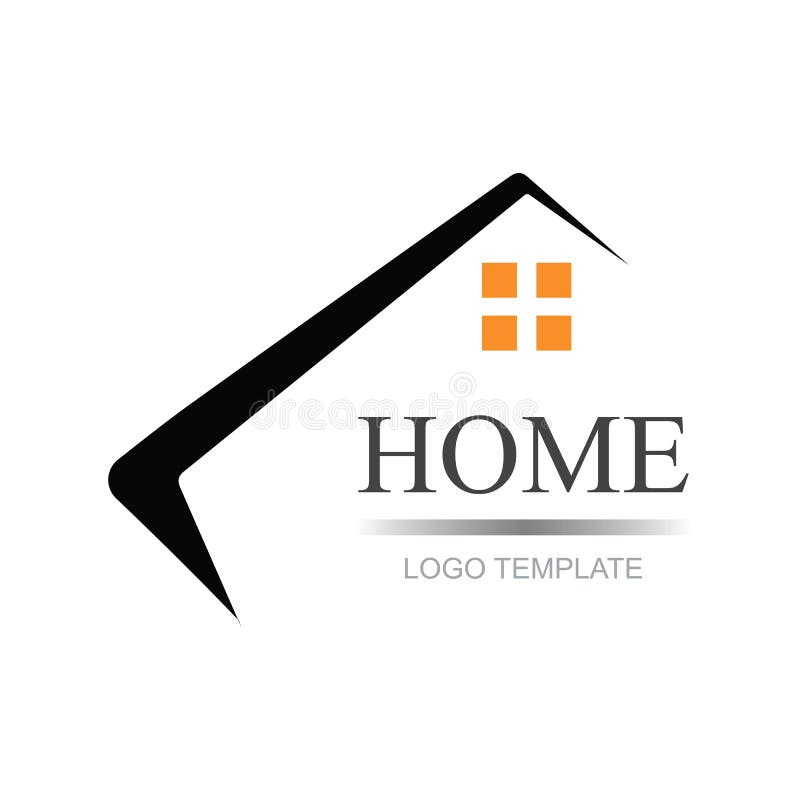 Home Logo Vector Icon Illustration Design Template Stock Vector ...