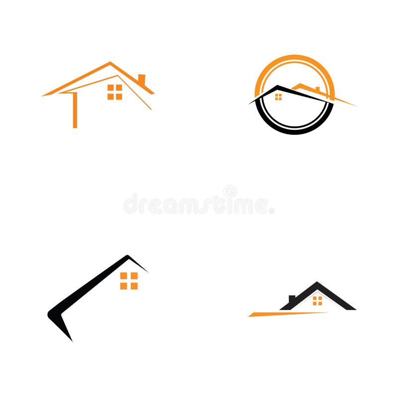 Home Logo Vector Icon Illustration Design Template Stock Vector ...