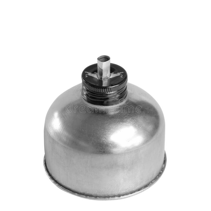 Home Made Alcohol Burner and Alcohol Lamp on White Stock Image - Image ...