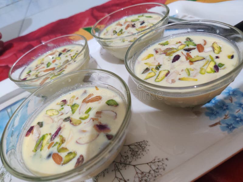 Home Made Basundi Lovelytest Good Stock Image - Image of basundi, good ...