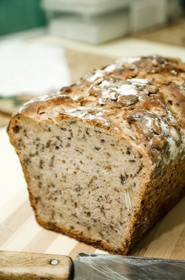 Home-made bread stock image. Image of bread, homemade - 34145209