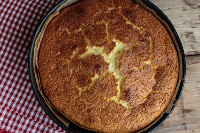 Home Made Cake stock image. Image of round, food, self - 64245005