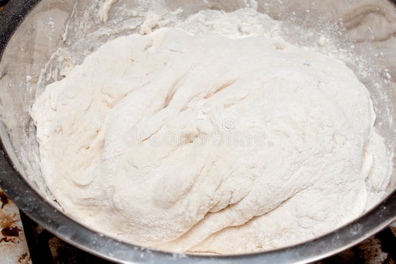 Home made dough stock photo. Image of bakery, meal, kitchen - 27026466