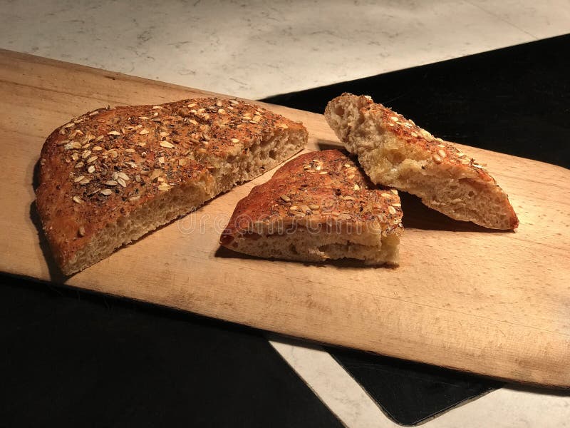 Home Made Fresh Bread, Baking Bread at Home Stock Image - Image of ...