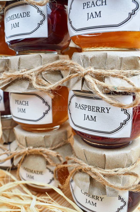 Home made jam stock image. Image of homemade, gooseberry - 74157617