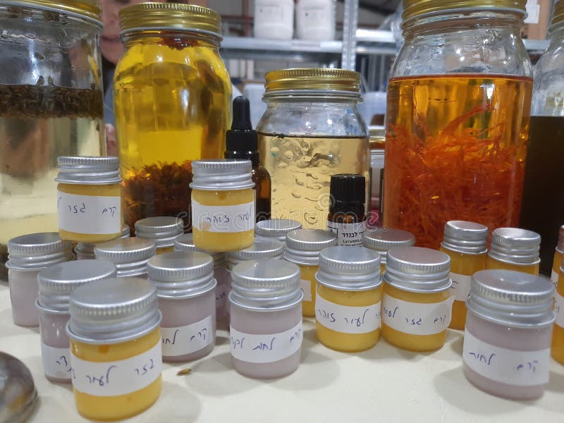 Home Made Natural Cosmetics, Creams Editorial Photo - Image of drink ...