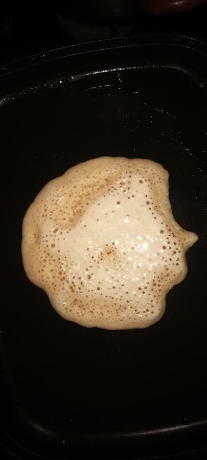 Home Made Pancake. Face Looking???? Stock Image - Image of pancake ...
