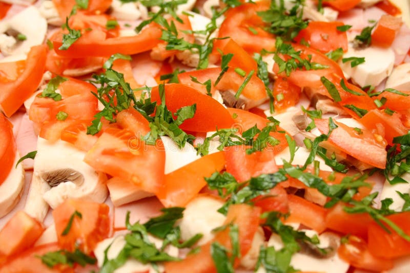 Home-made pizza uncooked stock image. Image of recipe - 3865293