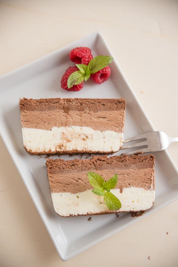 Home Made Semifreddo Ice Cream Stock Photo - Image of cream, home: 74589100