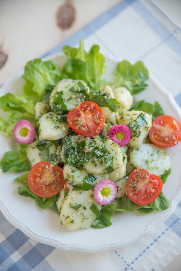 Home made Spring salad stock photo. Image of plate, closeup - 89867590
