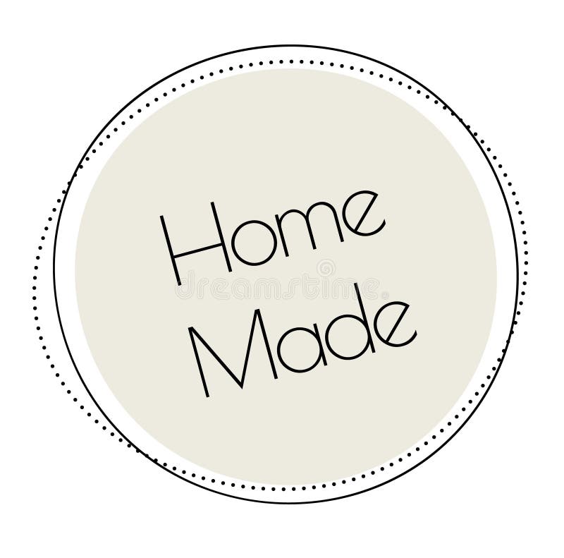 Home Made Words Stock Illustrations – 211 Home Made Words Stock ...