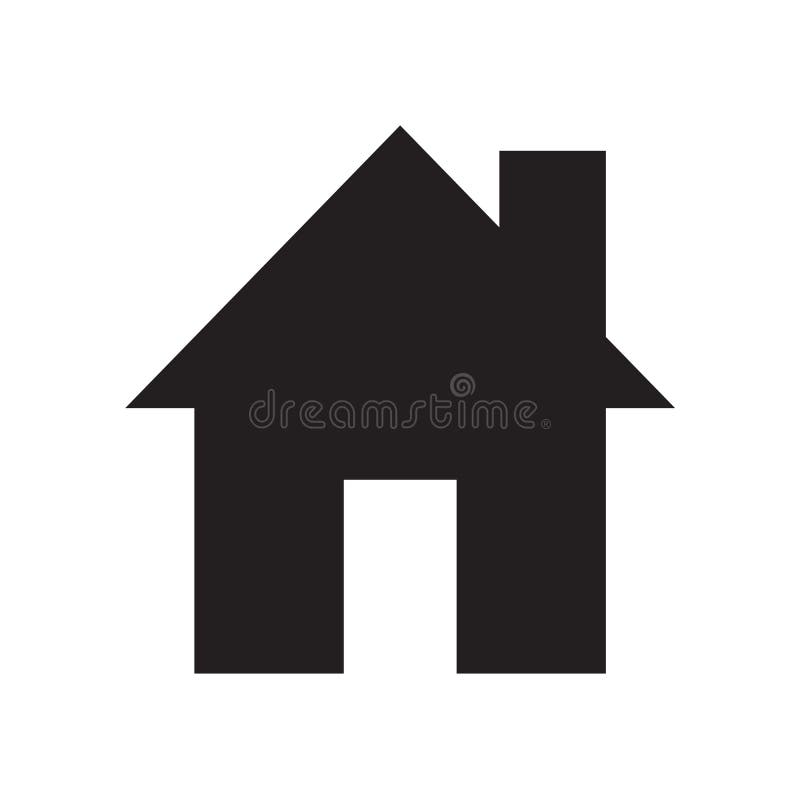 Home Minimal Style Icon Vector Eps10 Stock Vector - Illustration of ...