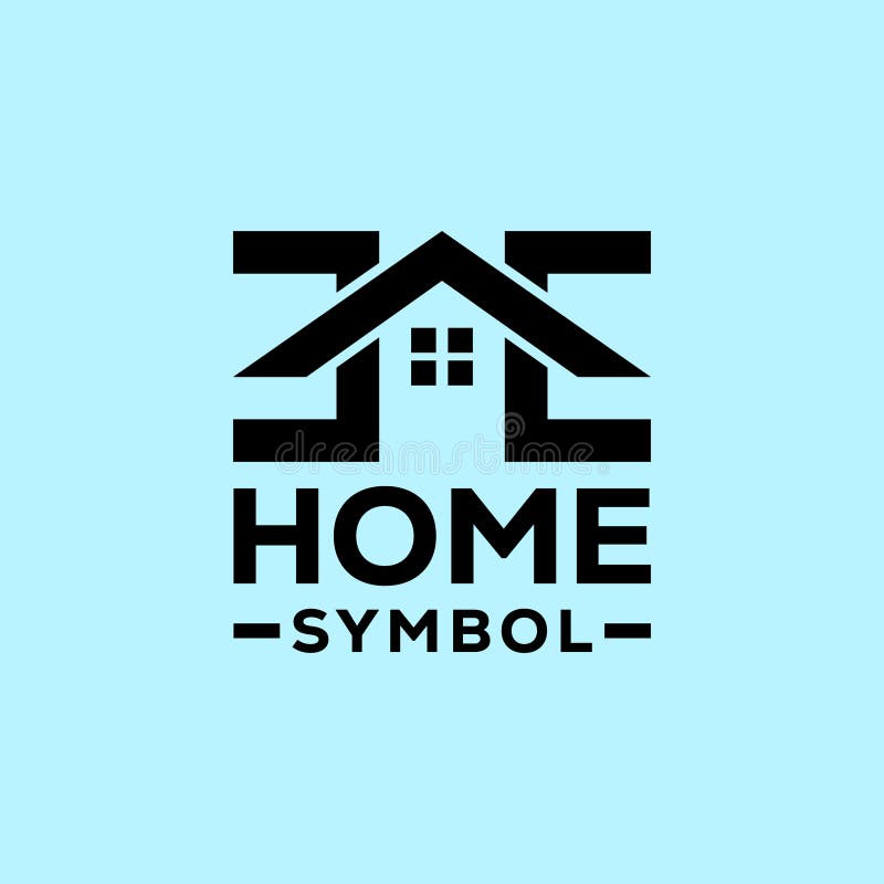 Home Modern Symbol Logo Design Vector Stock Vector - Illustration of ...