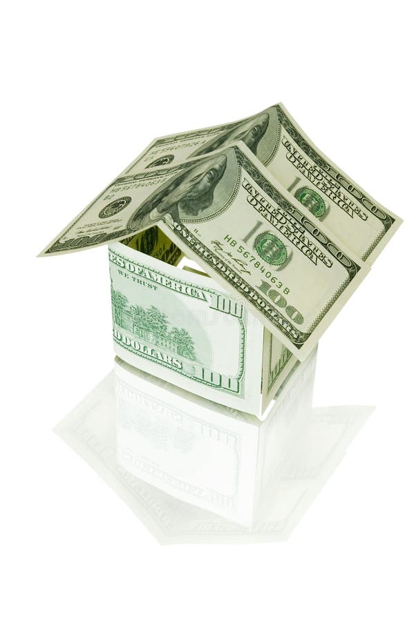 Money house stock image. Image of housing, design, loan - 18636975