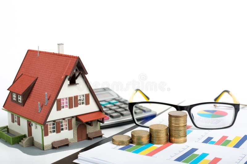 Home Money Mortgage Real Estate Stock Image - Image of investment ...